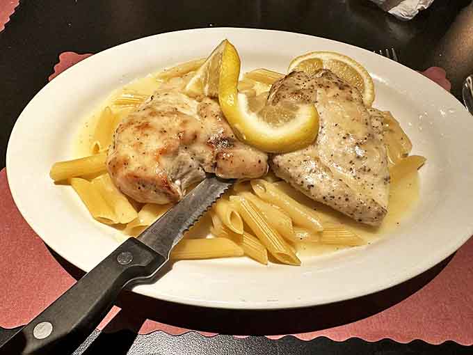 Chicken Alla Francais brings elegant simplicity to the table &ndash; tender chicken bathed in bright lemon butter sauce over perfectly cooked pasta.