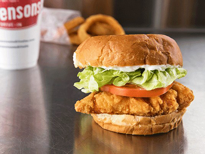 Chicken Sandwich: Crispy on the outside, juicy within &ndash; this chicken sandwich proves Swensons isn't just about burgers, though nobody would blame you.