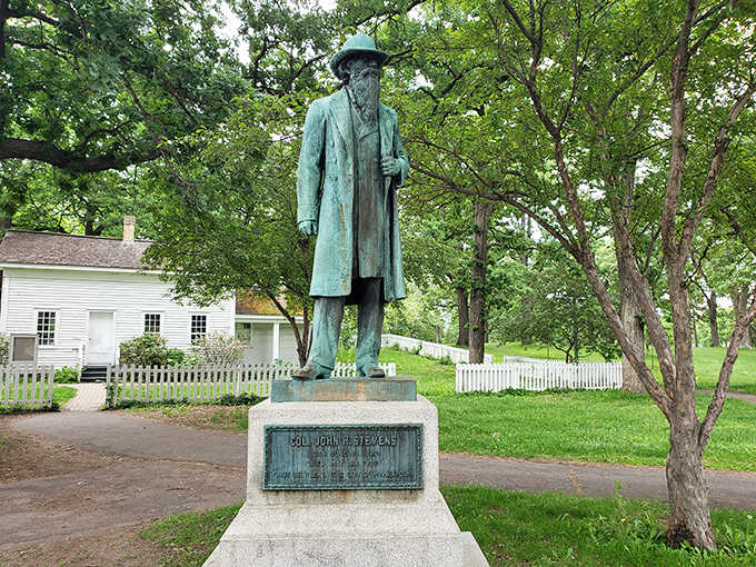 Say hello to the "Father of Minneapolis" while exploring the rich history surrounding the falls at this legendary local landmark.