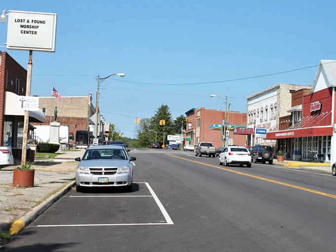 Small-town America where the "Lost & Found" sign might apply to more than just misplaced items &ndash; perhaps your sense of nostalgia too.
