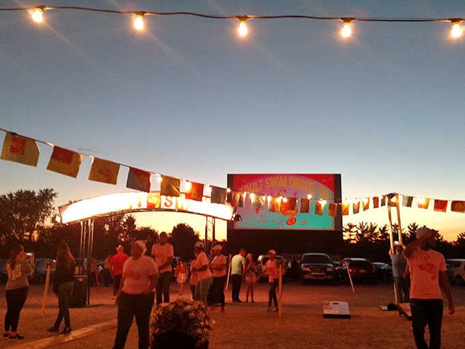 Community forms naturally under string lights and open skies, as strangers become neighbors united by the shared anticipation of movie magic.