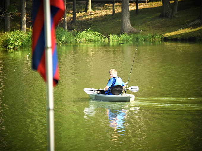 Fishing from a kayak combines two great activities into one, though catching anything is technically optional for maximum relaxation.