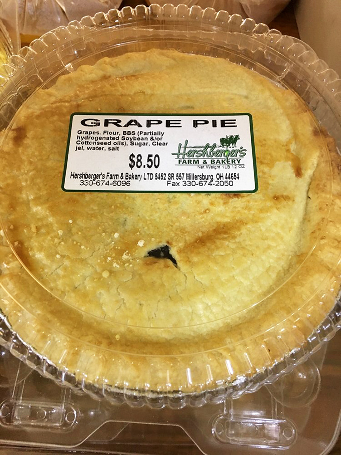 The grape pie with its distinctive purple filling is a regional specialty that tastes like childhood summers and grandma's kitchen all rolled into one.