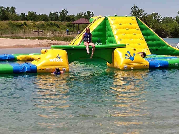 The inflatable obstacle course &ndash; where family vacation memories and hilarious wipeout videos are made simultaneously.