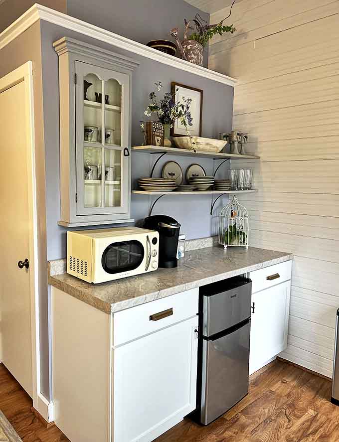 Modern conveniences cleverly disguised in vintage charm &ndash; because enjoying history doesn't mean sacrificing your morning caffeine ritual.