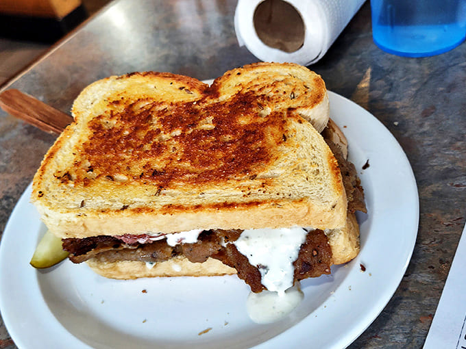 Someone turned vintage tools into art, proving that even wrenches deserve their moment in the spotlight after years of honest work.