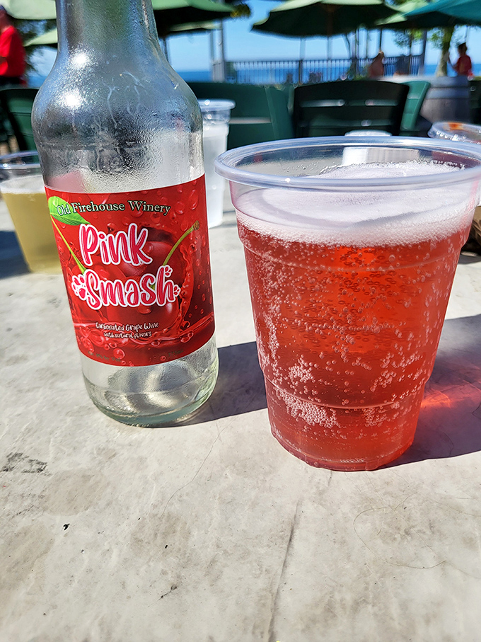 The Pink Smash wine sparkles like liquid summer in a glass &ndash; refreshing, slightly sweet, and dangerously easy to enjoy.