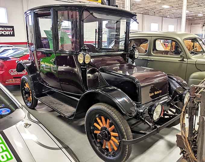 This elegant antique electric car proves that battery power isn't just modern thinking&mdash;it's been turning heads for over a century.