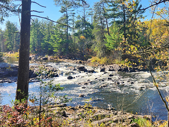These rapids don't need coffee to get moving in the morning&mdash;they've been energetically rushing along since the last ice age.