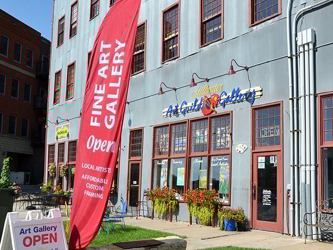 Stillwater Art Guild Gallery showcases local talent in a converted industrial space&mdash;proof that beauty finds a way to bloom everywhere in this town.