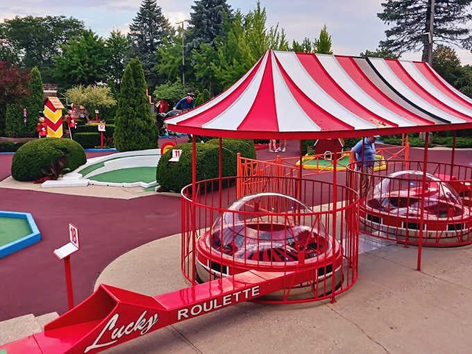 Vegas meets Lincolnshire in this spinning wheel of fortune &ndash; where every ball is a gamble and every putt a thrill.