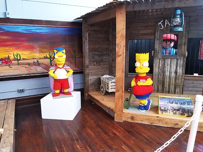 The Simpsons, brick-ified! Springfield's famous family stands ready for adventures that won't require animation, just imagination.