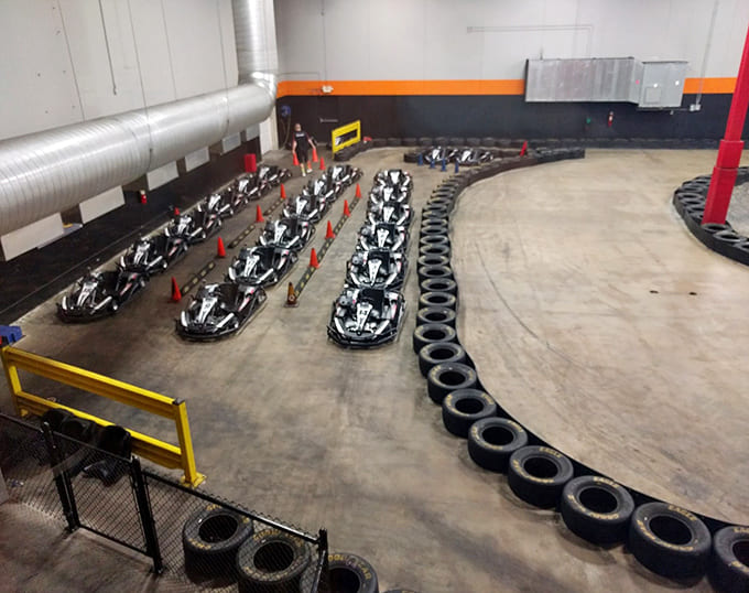 The starting grid tension is palpable as racers prepare to unleash their inner speed demons on ProKART's meticulously maintained track.