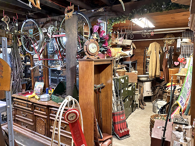 The basement level feels like America's collective garage sale&mdash;where one person's "finally getting rid of this" becomes another's "I've been looking everywhere!"