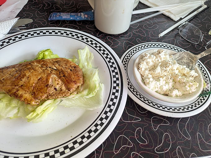 A grilled chicken sandwich that proves simple ingredients prepared with care can create something far greater than the sum of its parts.