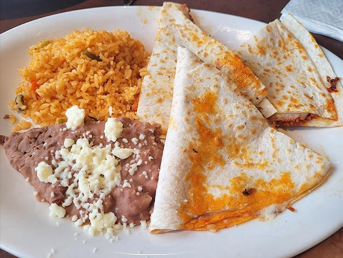 These quesadillas don't just satisfy hunger – they solve it, negotiate with it, and send it packing.