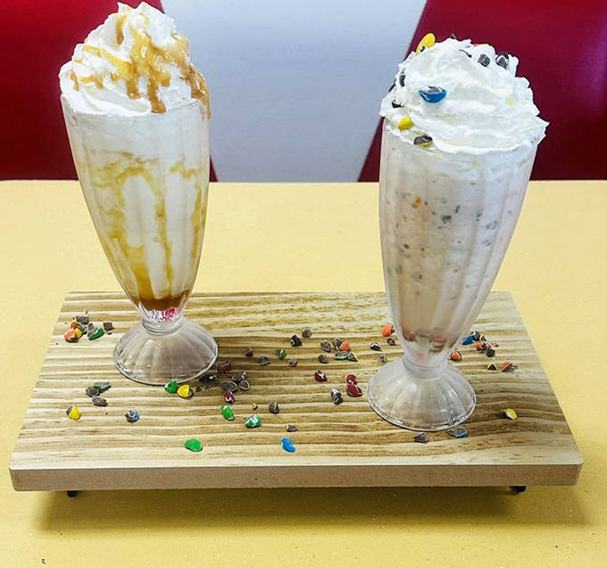 Heaven in glassware – these milkshakes don't just satisfy cravings, they create memories with every cold, creamy spoonful.