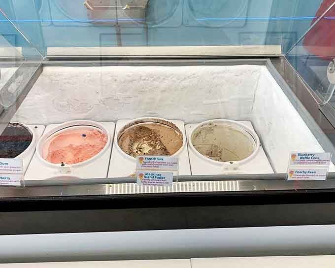 Decisions, decisions &ndash; each tub of creamy possibility waits patiently for its moment of glory in your chosen vessel.