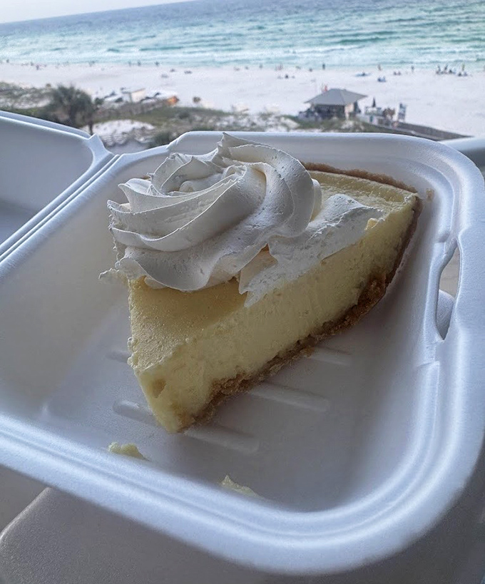 Key lime pie with a view? That's not dessert, that's a Florida vacation on a plate!