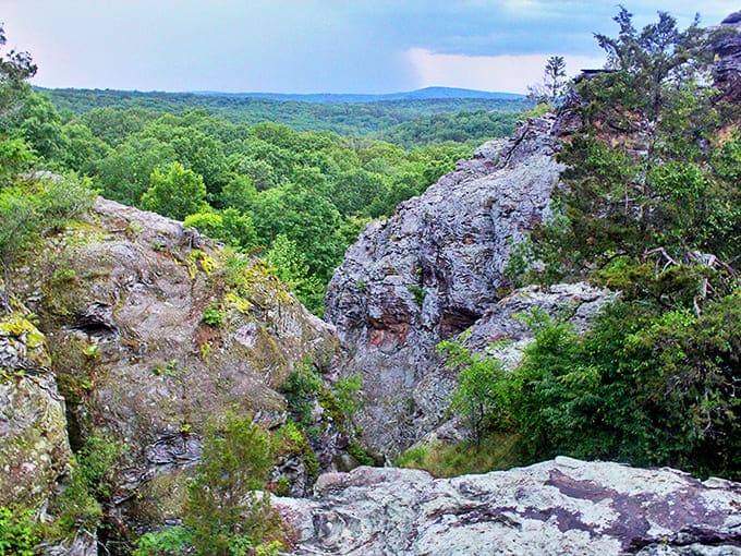 Views like this make you wonder why anyone bothers with expensive vacations when this kind of natural drama exists right in your backyard.