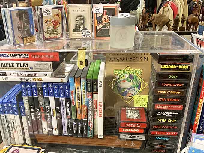 From Frogger to Wizard of Wor, these vintage video game cartridges are portals to afternoons spent conquering digital worlds one quarter at a time.