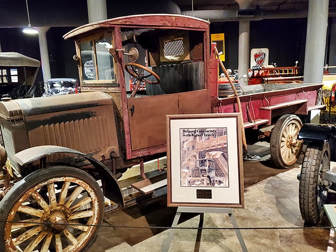 This weathered 1918 Independent truck has the dignified patina of a century's honest work &ndash; hauling everything from farm produce to family dreams.
