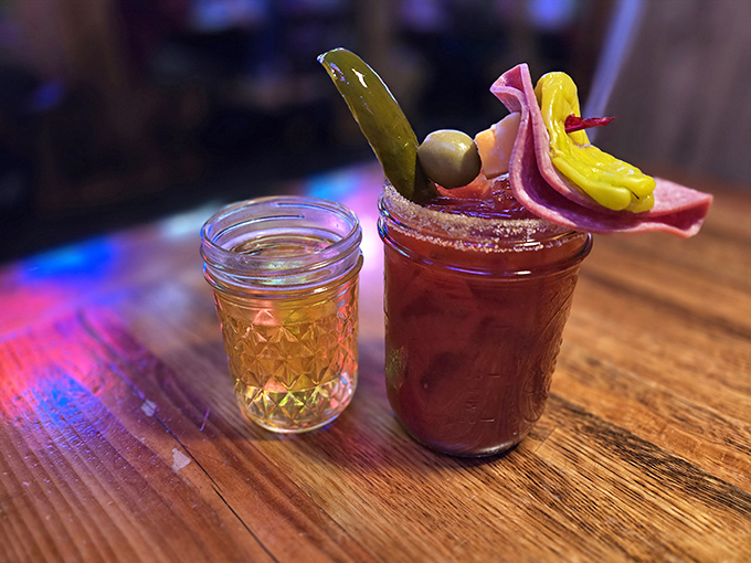 The Bloody Mary at King's Place isn't just a drink &ndash; it's practically a meal, garnished with enough goodies to count as an appetizer.