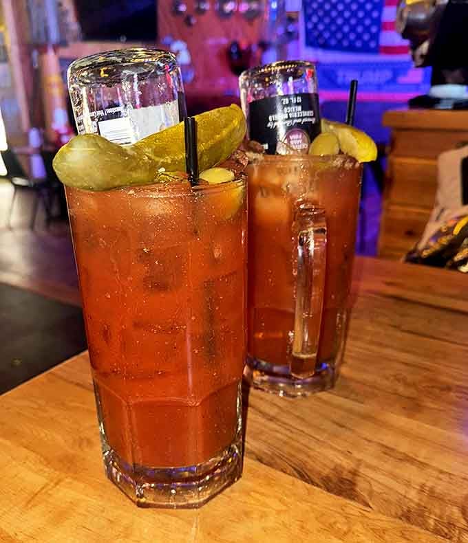 A meal in itself, these legendary Bloodys come garnished with pickles and olives&mdash;the perfect hair-of-the-dog after a Minnesota Saturday night.