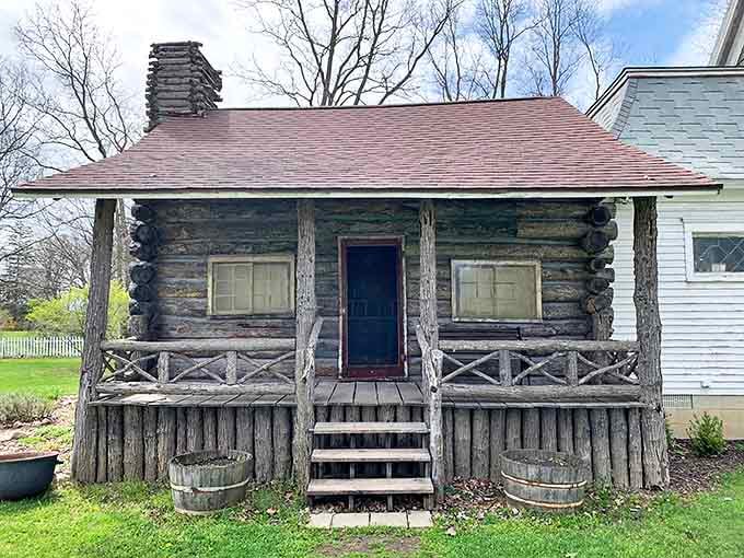 This rustic log cabin tells the unfiltered story of pioneer life &ndash; no running water, no Wi-Fi, just grit and determination.