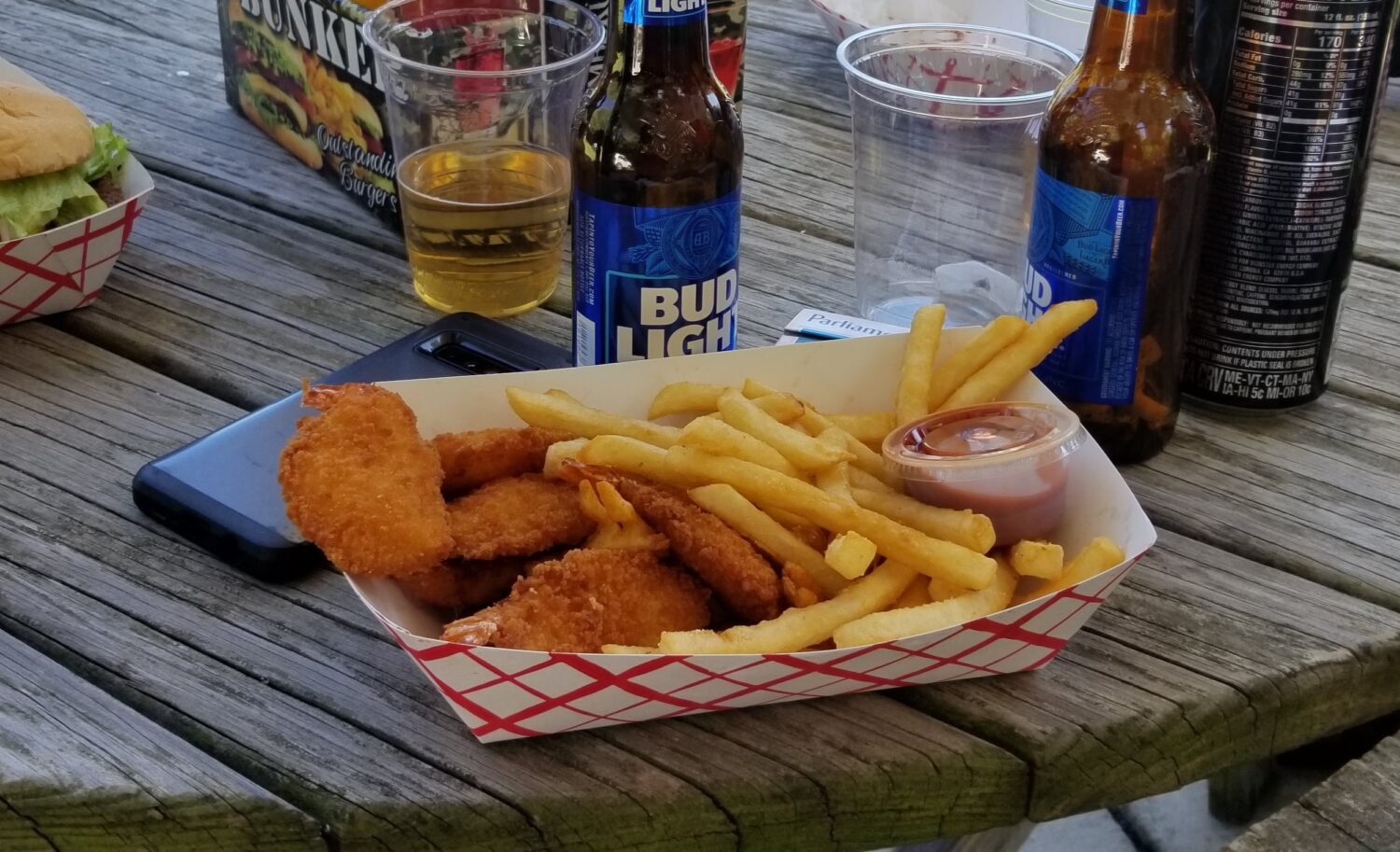 Perfectly crispy chicken tenders and fries &ndash; simple pleasures executed with military precision that would make any mess sergeant proud.