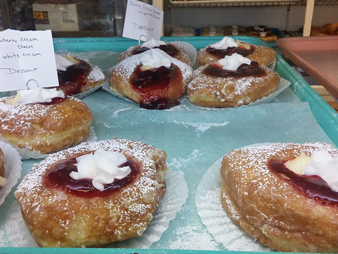 Jelly Pastries: These berry-filled beauties with their dollops of cream aren't just pastries &ndash; they're little packages of joy disguised as breakfast.