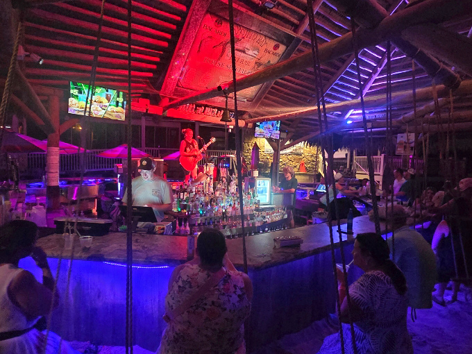 Live music under thatch&mdash;where every song somehow sounds better with rum in your system and sand between your toes.