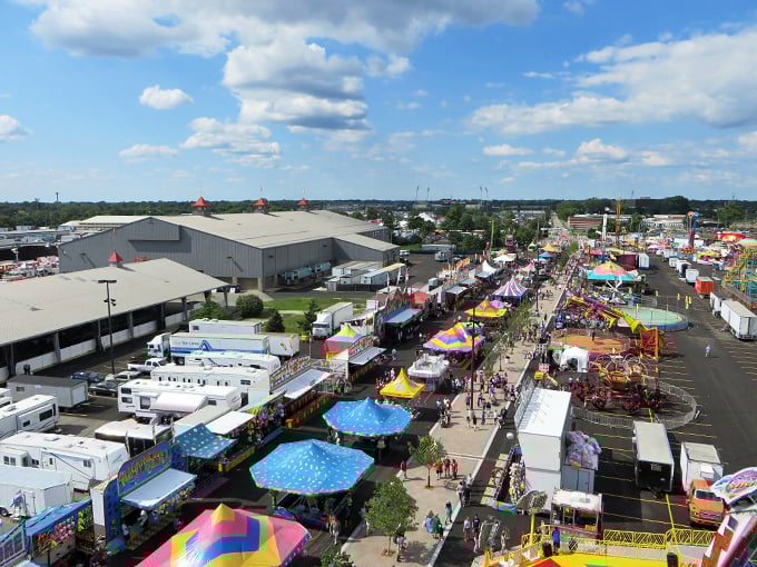 The Ohio State Fair captures pure Americana, complete with enough fried food to fuel a small army.