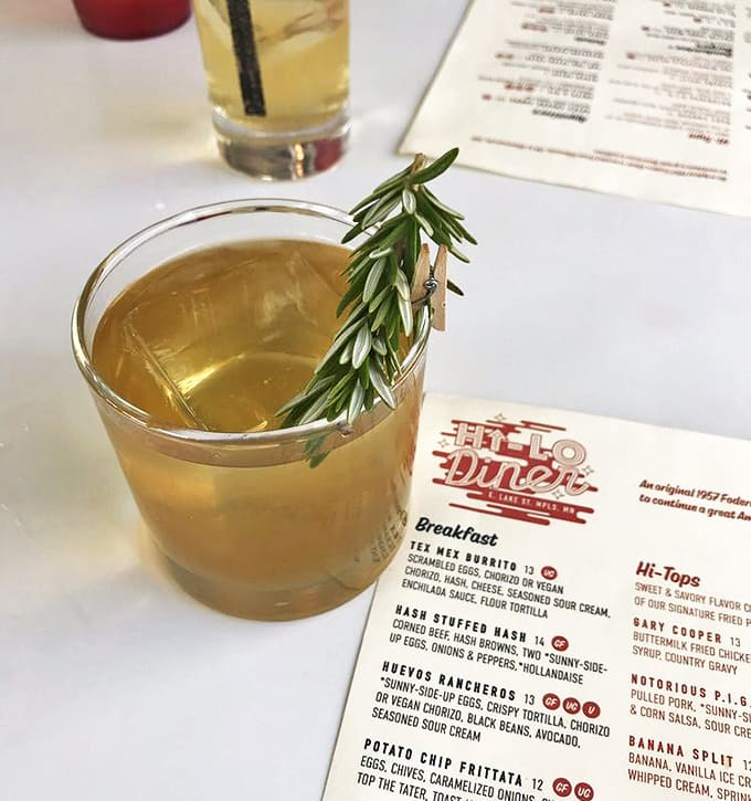 This isn't just a cocktail &ndash; it's a fragrant forest adventure in a glass, complete with a rosemary sprig that doubles as an aromatic tour guide.