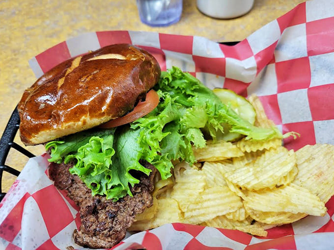 When a burger comes with a warning, you know you're in for an adventure. Those jalape&ntilde;os aren't just for decoration.