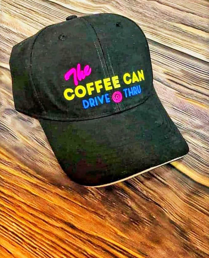 Wear your caffeine loyalty on your head &ndash; The Coffee Can's merchandise lets devoted fans show their allegiance to Taylorville's silver bullet of brewing excellence.