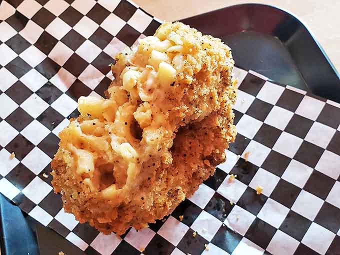 Culinary rebellion at its finest &ndash; a mac and cheese donut that breaks all the rules while creating new ones. Comfort food gets a glamorous makeover.