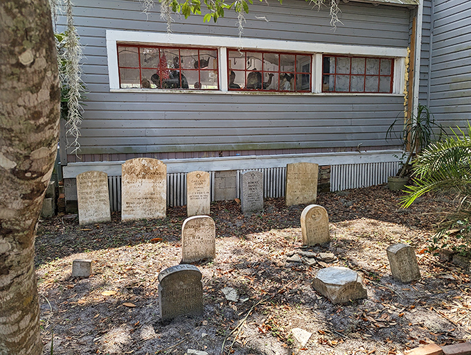 A small family cemetery on the property reminds visitors that in Victorian times, death wasn't hidden away but remained close to home.