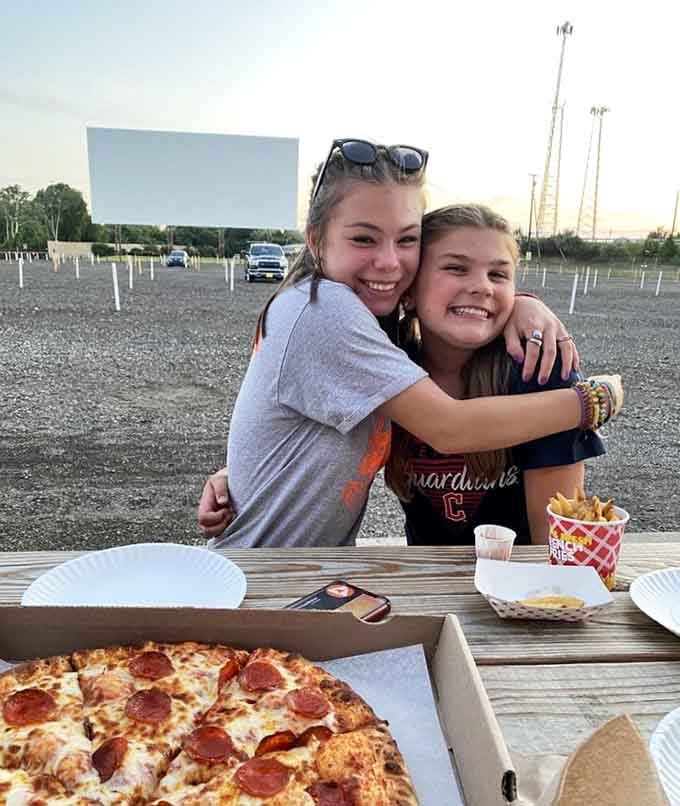 Halloween at the drive-in brings out creative costumes and decorated cars, turning movie night into a community celebration under the stars.