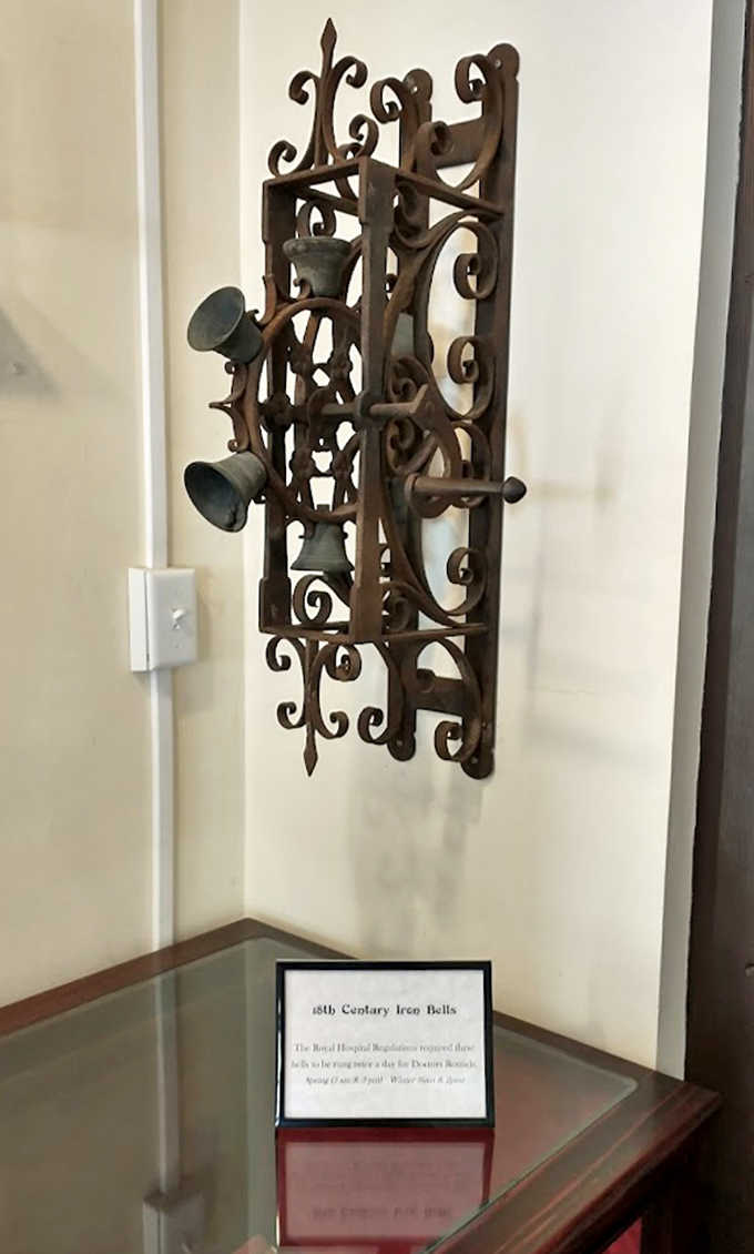 These ornate iron bells weren't decorative&mdash;they summoned doctors to patients' bedsides, though whether that was good news remained debatable.