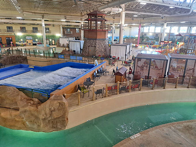 A bird's-eye view of organized chaos &ndash; where splashing is encouraged and "indoor voices" are merely a suggestion.