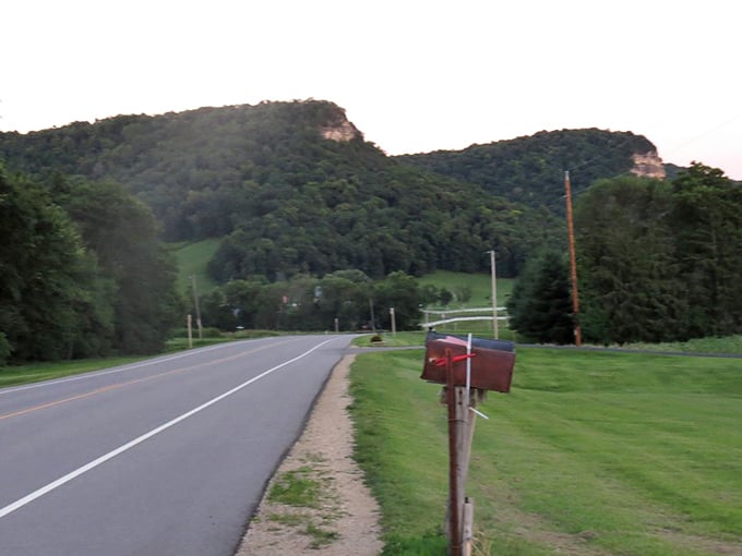 Country roads winding beneath majestic bluffs - Wisconsin's Great River Road offers surprises around every bend.