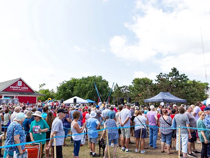 Locals and visitors gather under summer skies to celebrate everything from beans to bluegrass in true northwoods style.