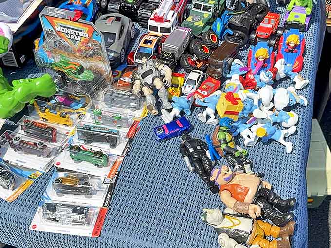 Nostalgia in plastic form, reminding adults that growing up doesn't mean giving up on fun.