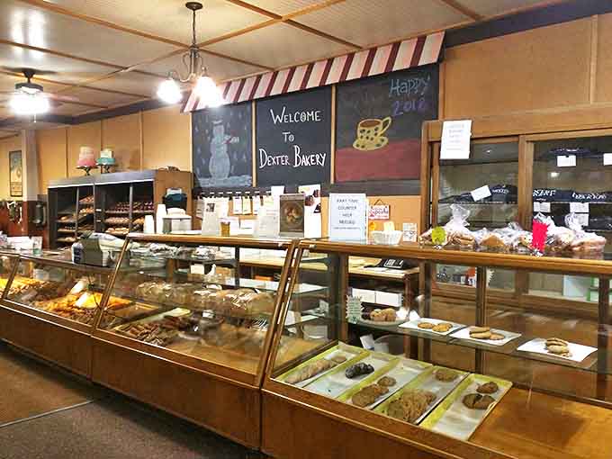 Trays of freshly made donuts await their destiny &ndash; to bring momentary bliss to lucky customers before selling out by mid-morning.