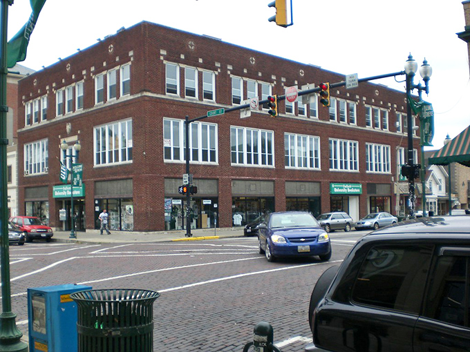 Athens' beautiful brick buildings house shops and restaurants, creating a vibrant downtown where college students and locals mingle on tree-lined streets.