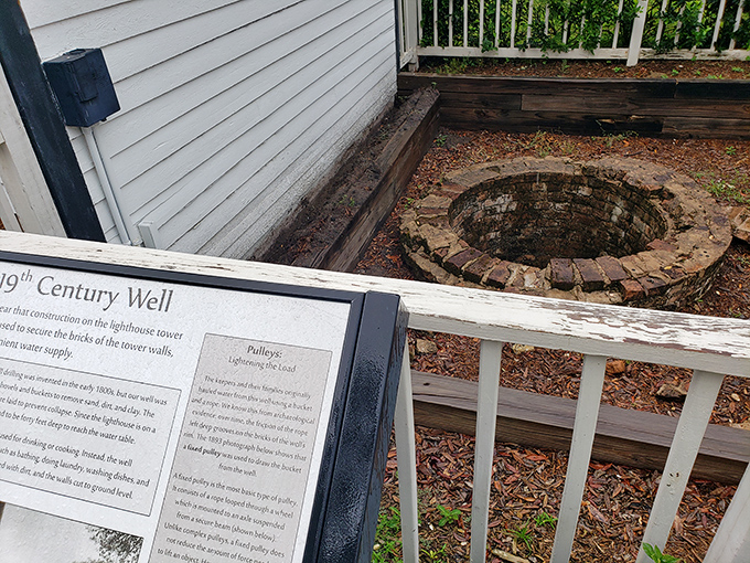 The 19th-century well reminds us that lighthouse keeping wasn't all dramatic rescues and stunning views&mdash;somebody had to haul that water upstairs every day.