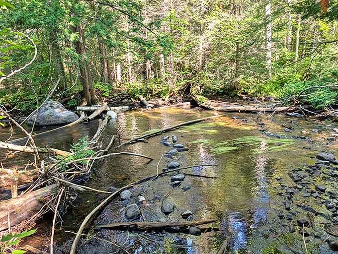 This isn't just water meeting rock &ndash; it's nature's own meditation space, complete with the world's most soothing white noise machine.