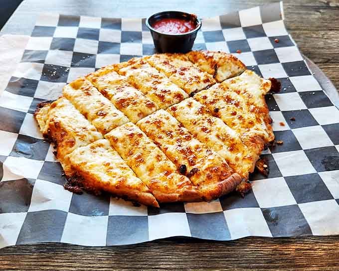 Sometimes simplicity speaks volumes &ndash; this cheese pizza with its perfect sauce-to-cheese ratio reminds us why classics became classics in the first place.