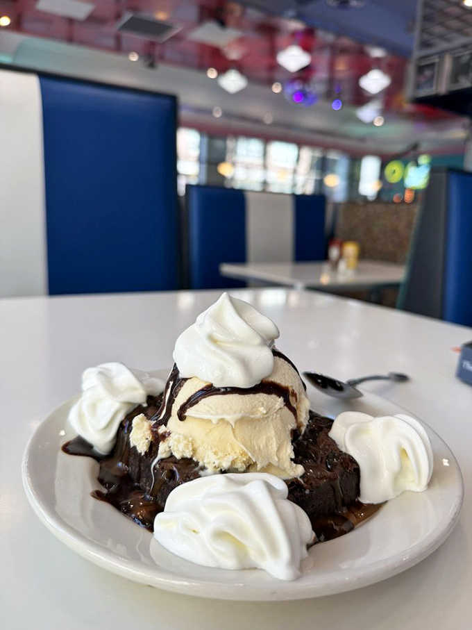 Sometimes a brownie sundae is less about hunger and more about giving yourself the happiness you absolutely deserve today.